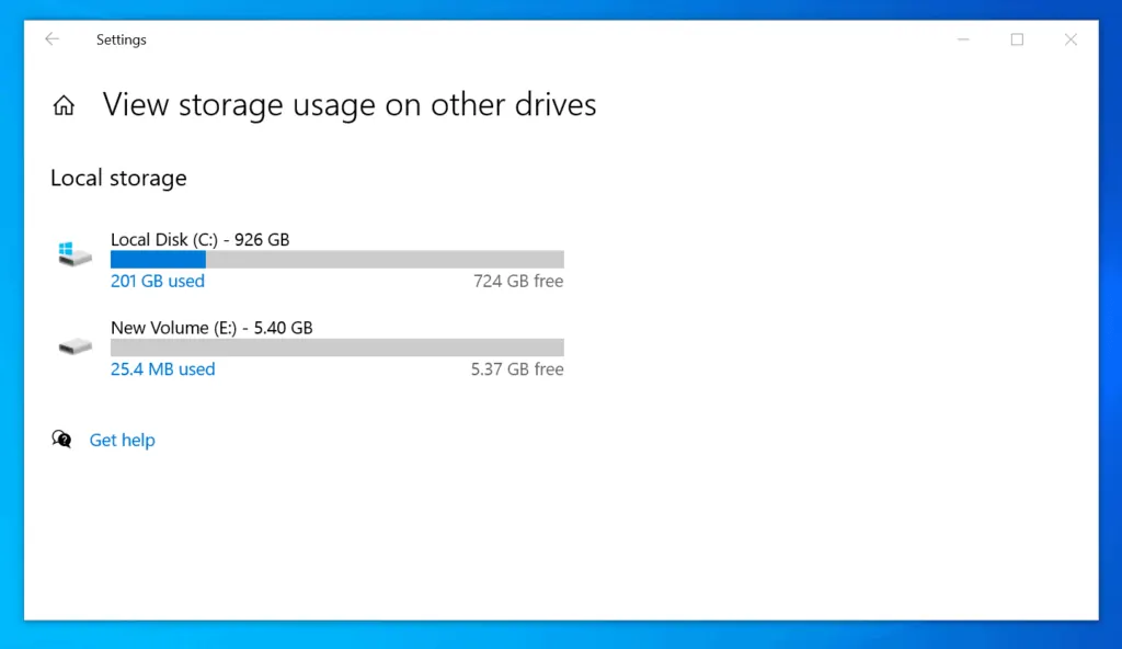 How to Check Storage on Windows 10 - Itechguides