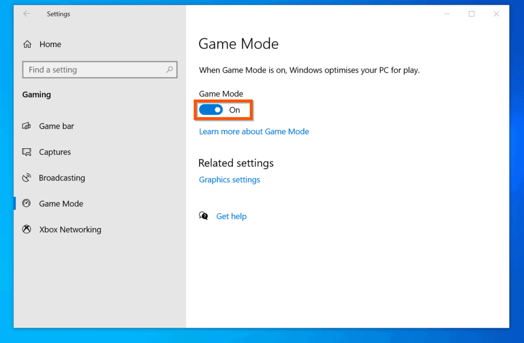 How to Turn on Game Mode Windows 10 - 4 Steps - Itechguides.com