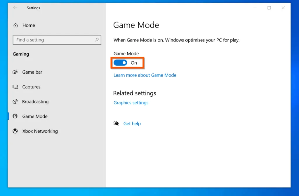 How to Turn on Game Mode on Windows 10 - Itechguides