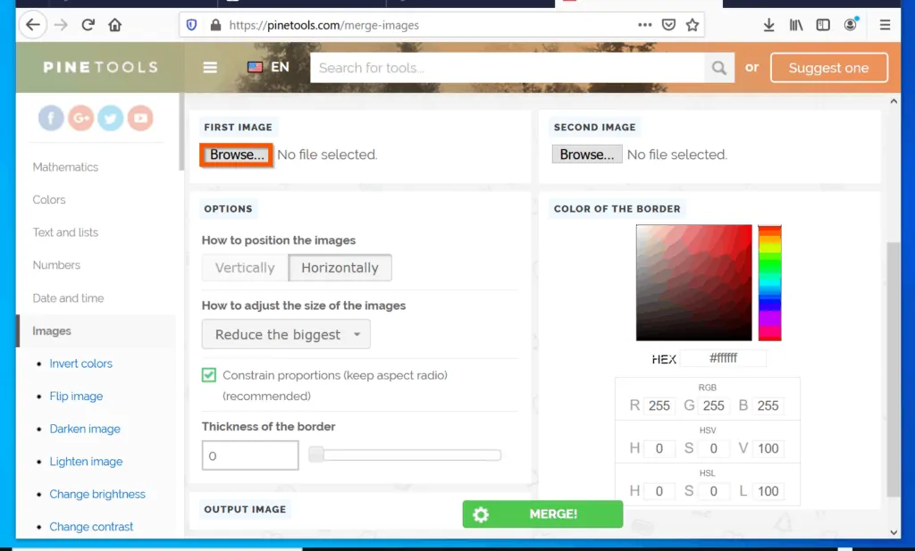 How to Combine Two Images - Itechguides