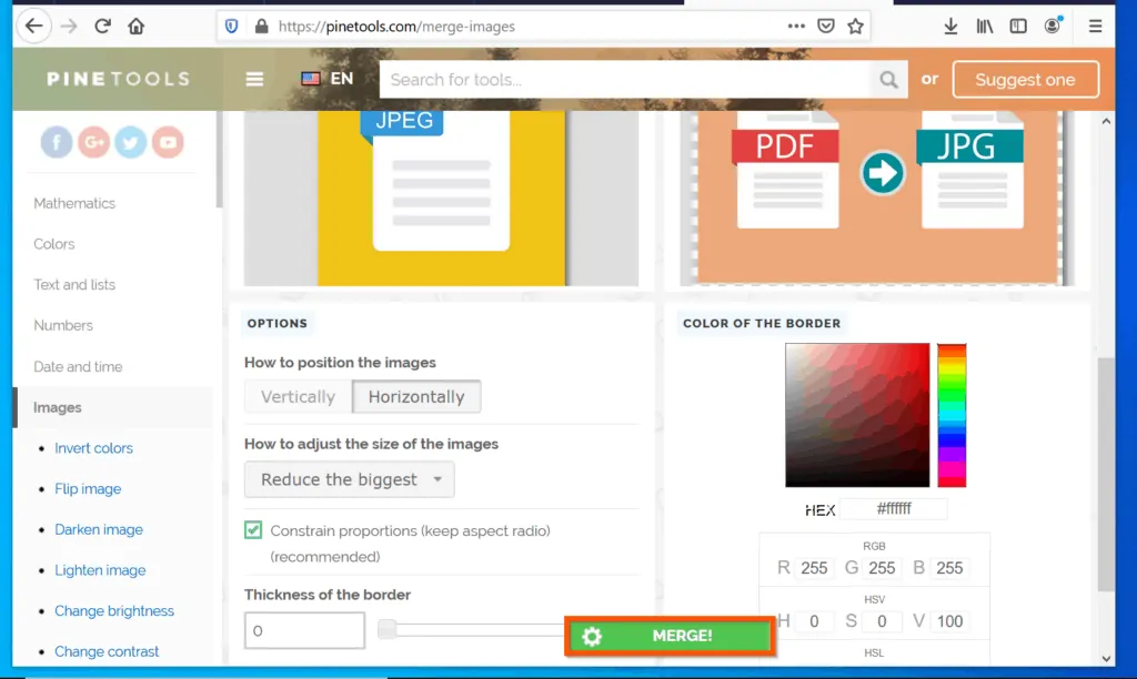 How to Combine Two Images - Itechguides