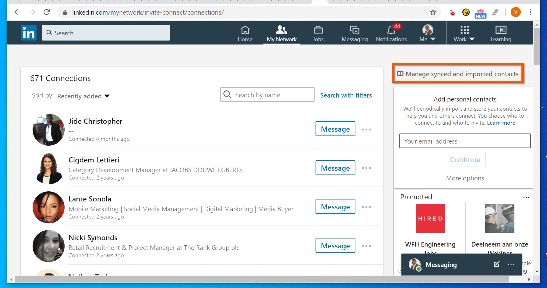 Download Linkedin Contacts: How to Download LinkedIn Contacts