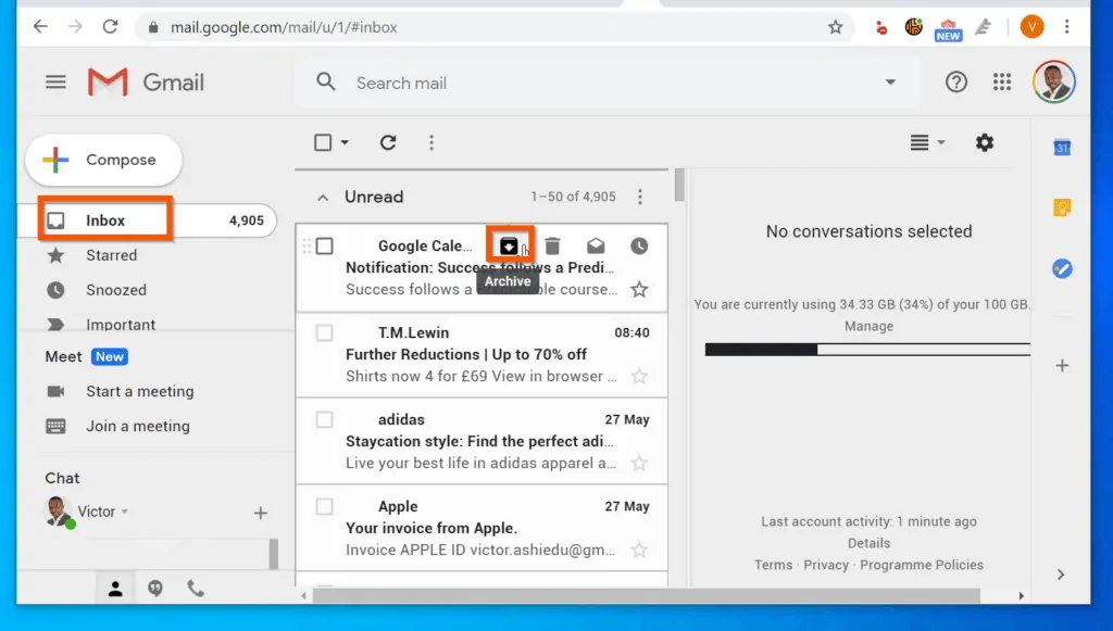 Archive and Mute in Gmail Explained - Itechguides