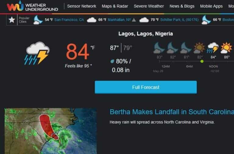 Best Weather Website - 5 Best Weather Website in 2023