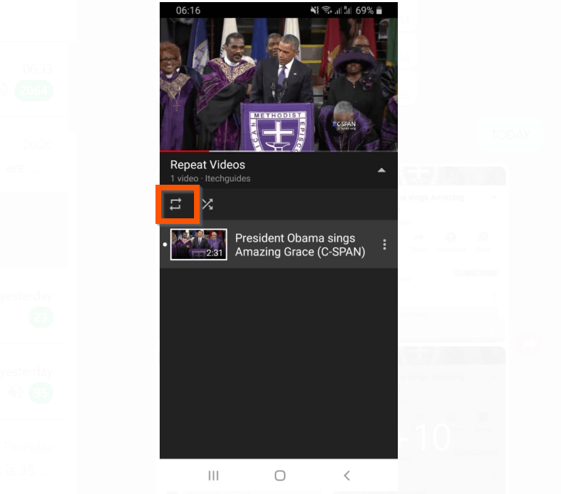 How to Put a YouTube Video on Repeat - Itechguides.com