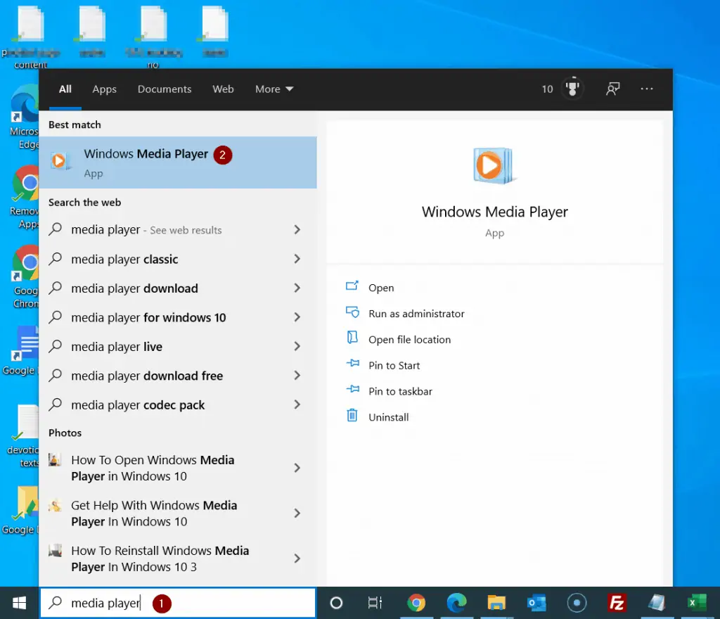 Get Help with Windows Media Player in Windows 10 - Itechguides