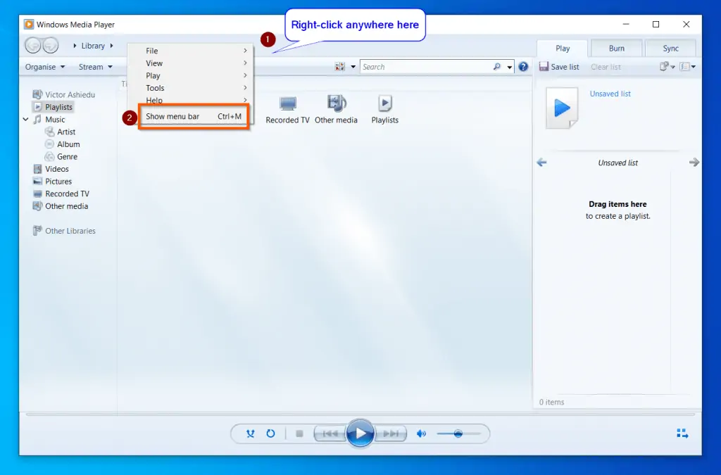 Get Help with Windows Media Player in Windows 10 - Itechguides