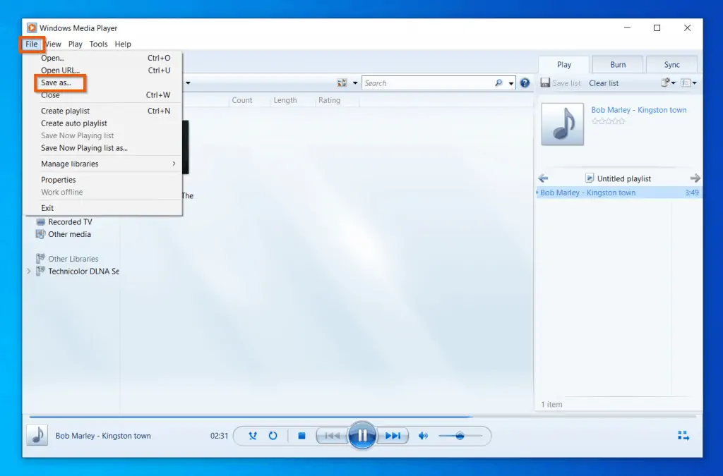 Get Help with Windows Media Player in Windows 10 - Itechguides