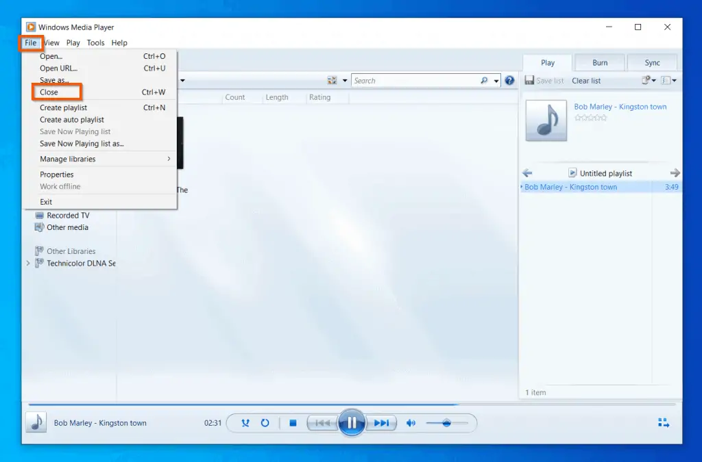 Get Help with Windows Media Player in Windows 10 - Itechguides
