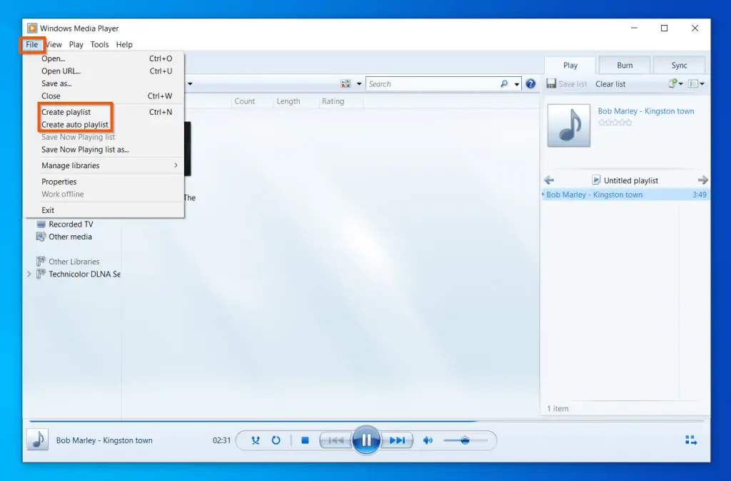 Get Help with Windows Media Player in Windows 10 - Itechguides