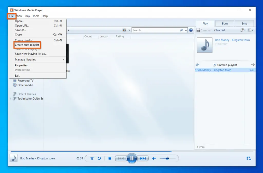 Get Help with Windows Media Player in Windows 10 - Itechguides