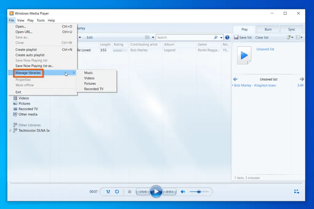 Get Help with Windows Media Player in Windows 10 - Itechguides