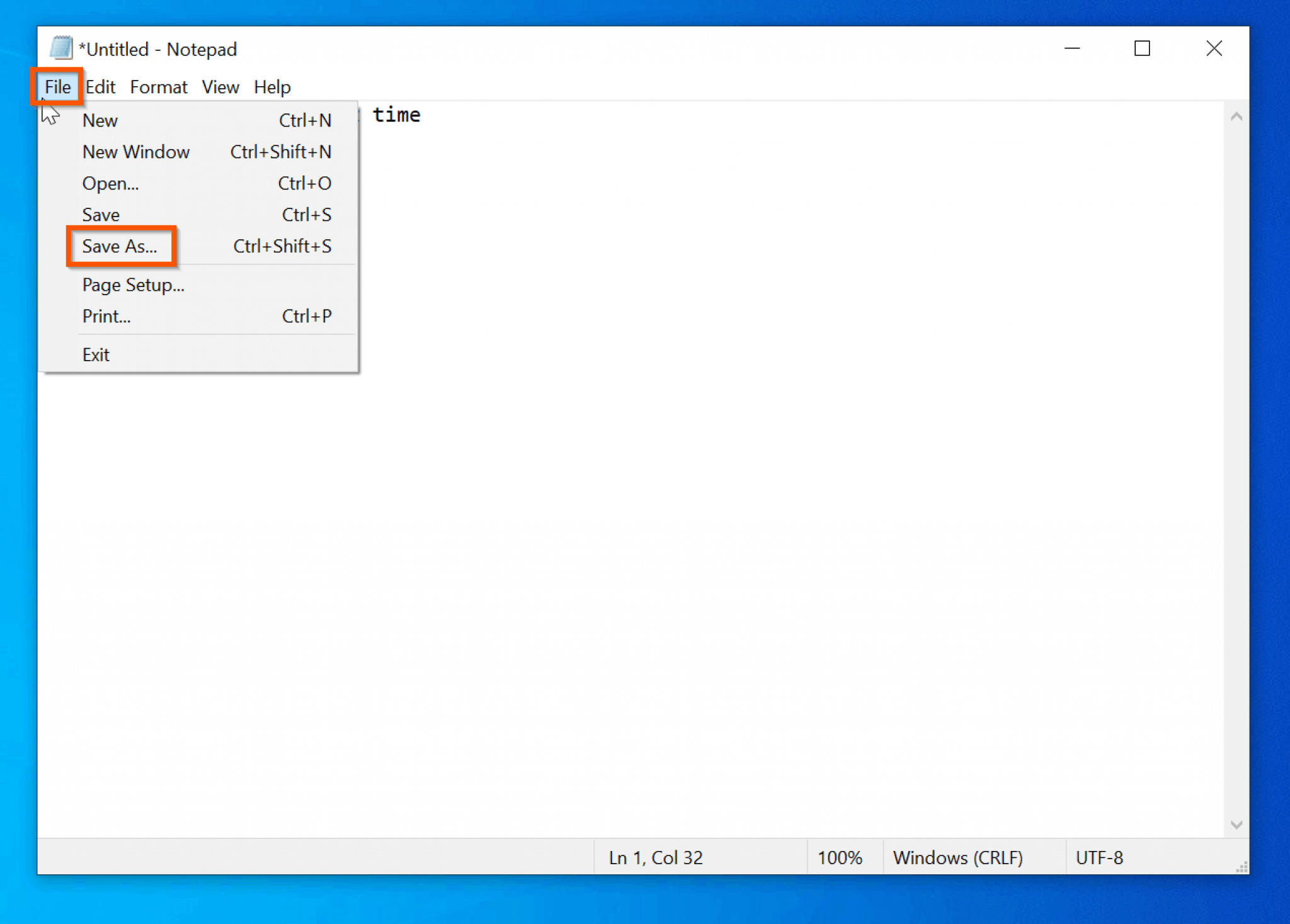 Notepad Windows Notepad Windows