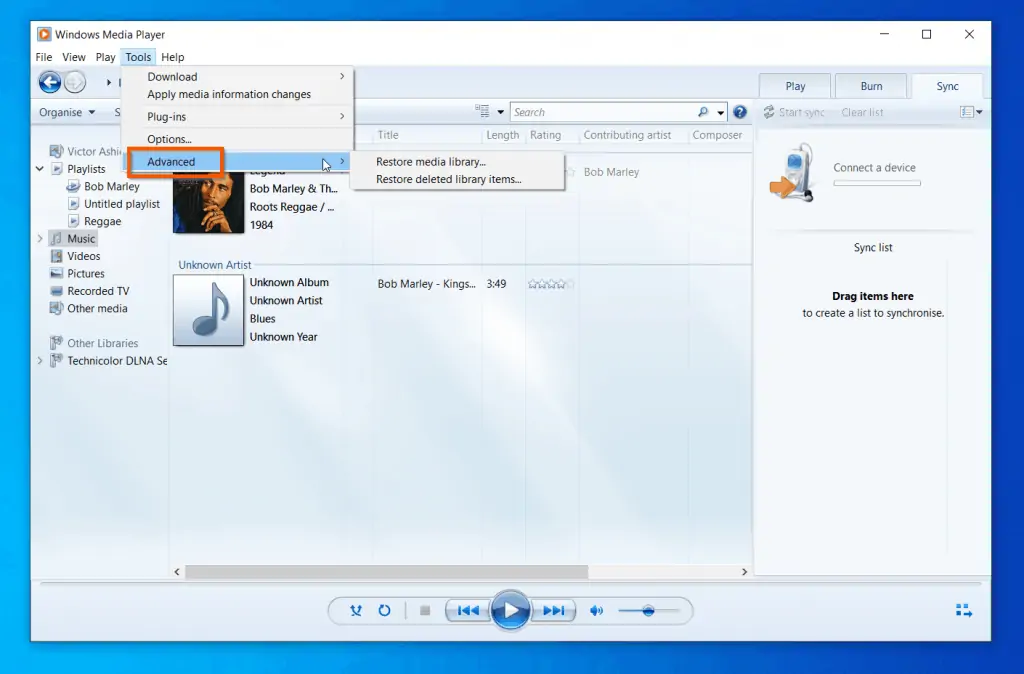 Get Help with Windows Media Player in Windows 10 - Itechguides