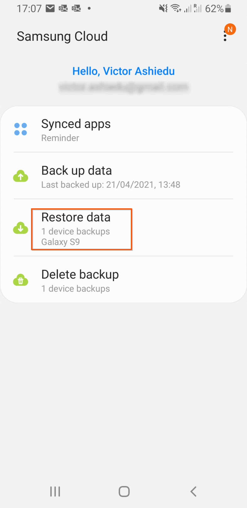 How To Access Samsung Cloud From A Samsung Phone or Computer