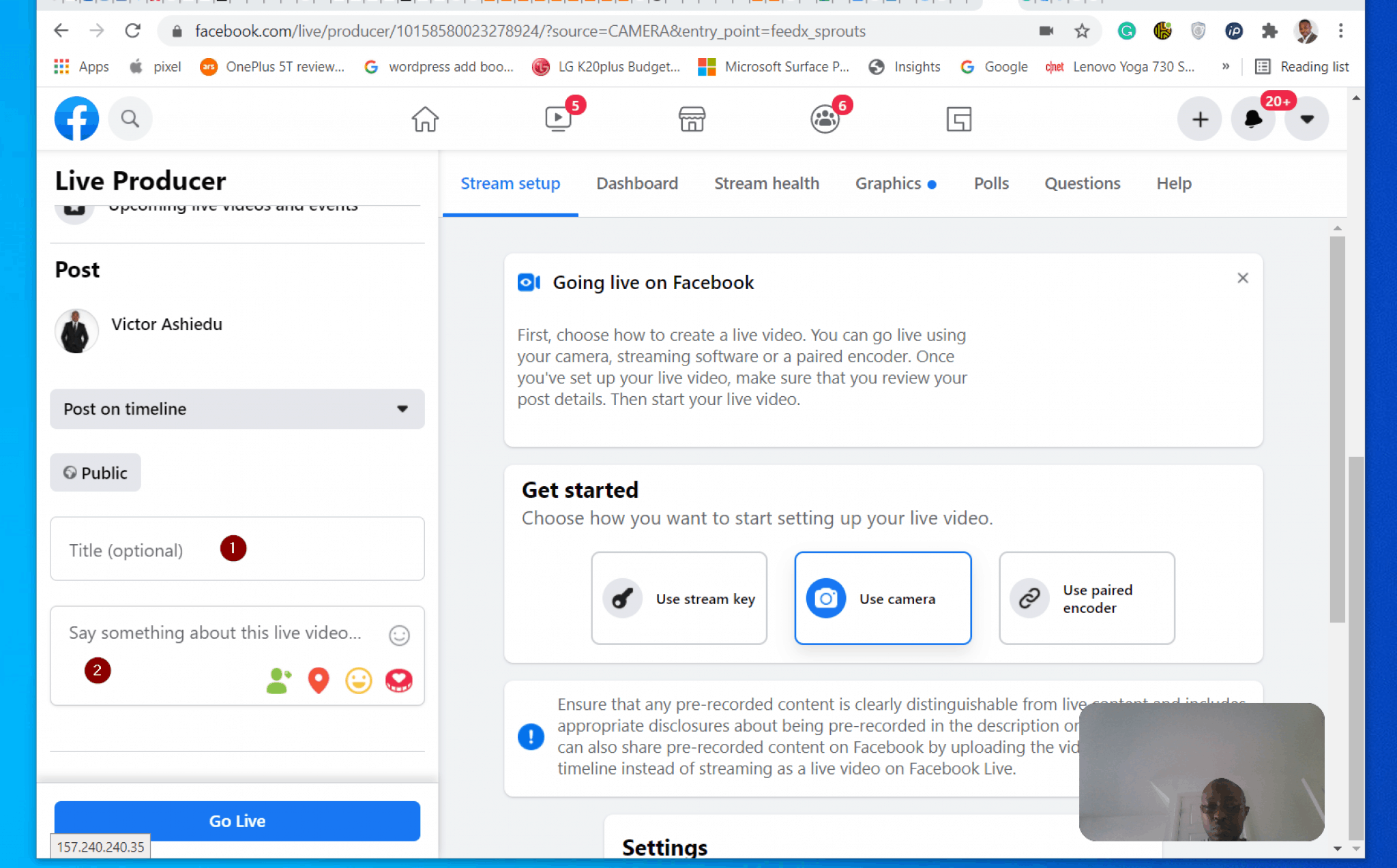 How To Go Live On Facebook from Your Phone or Computer