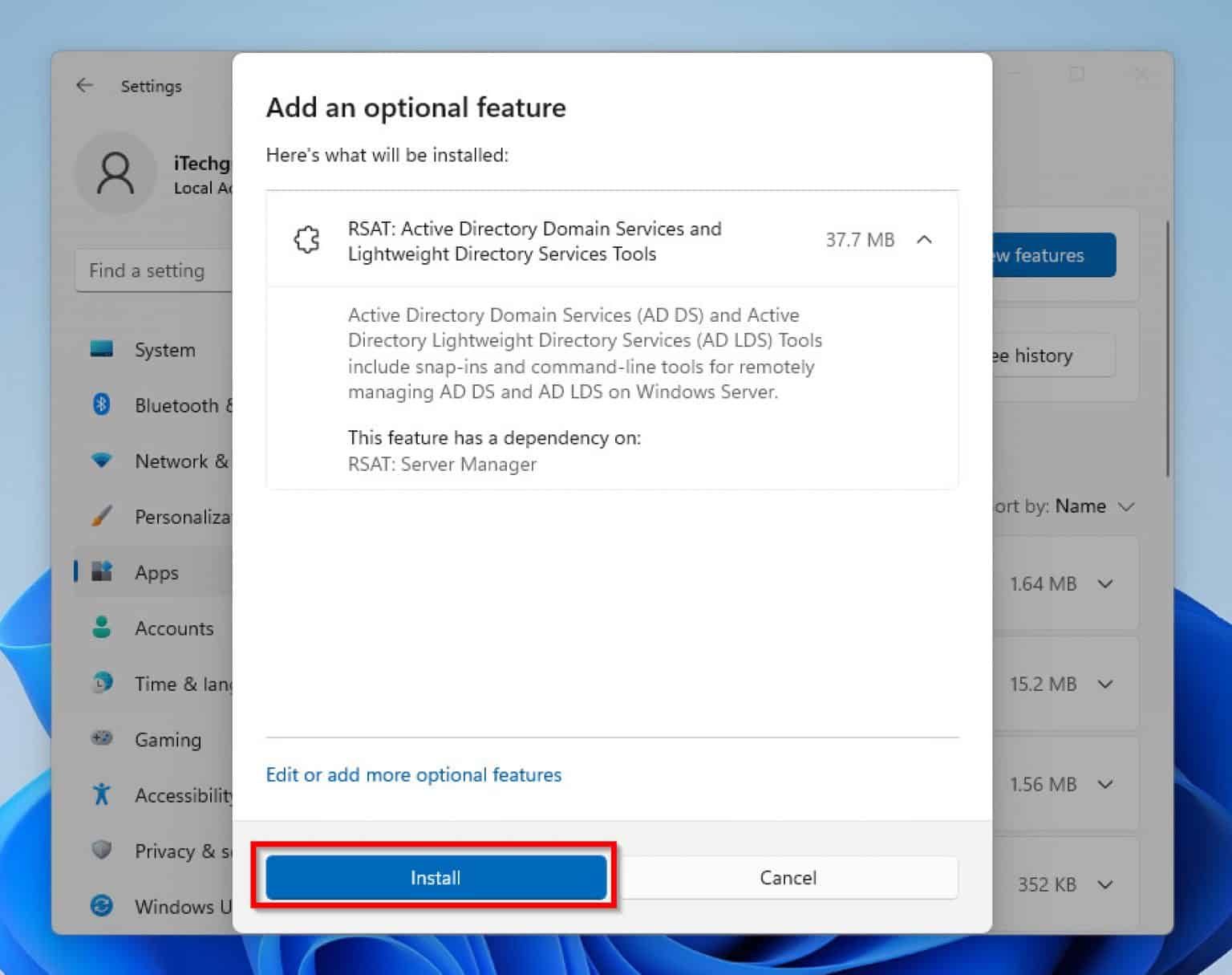 RSAT Windows 11 - How To Install RSAT In Windows 11 Itechguides.com