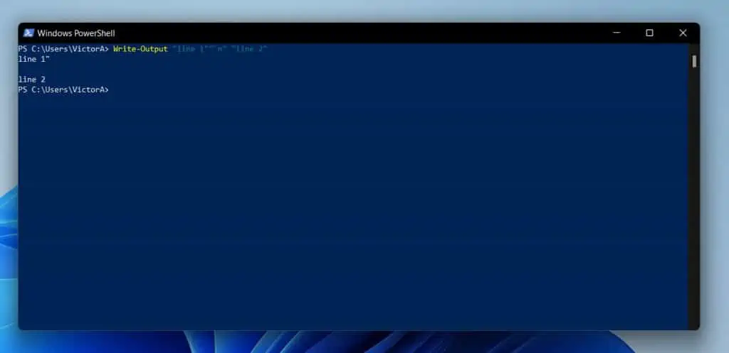 Powershell Echo Write Output Syntax Parameters And Examples Itechguides