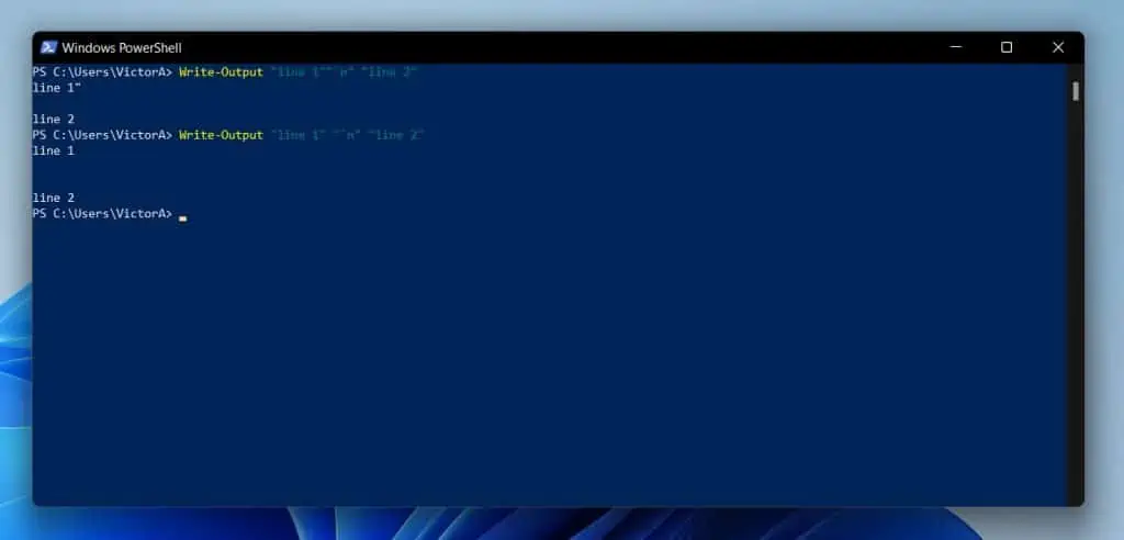 Powershell Echo Write Output Syntax Parameters And Examples Itechguides