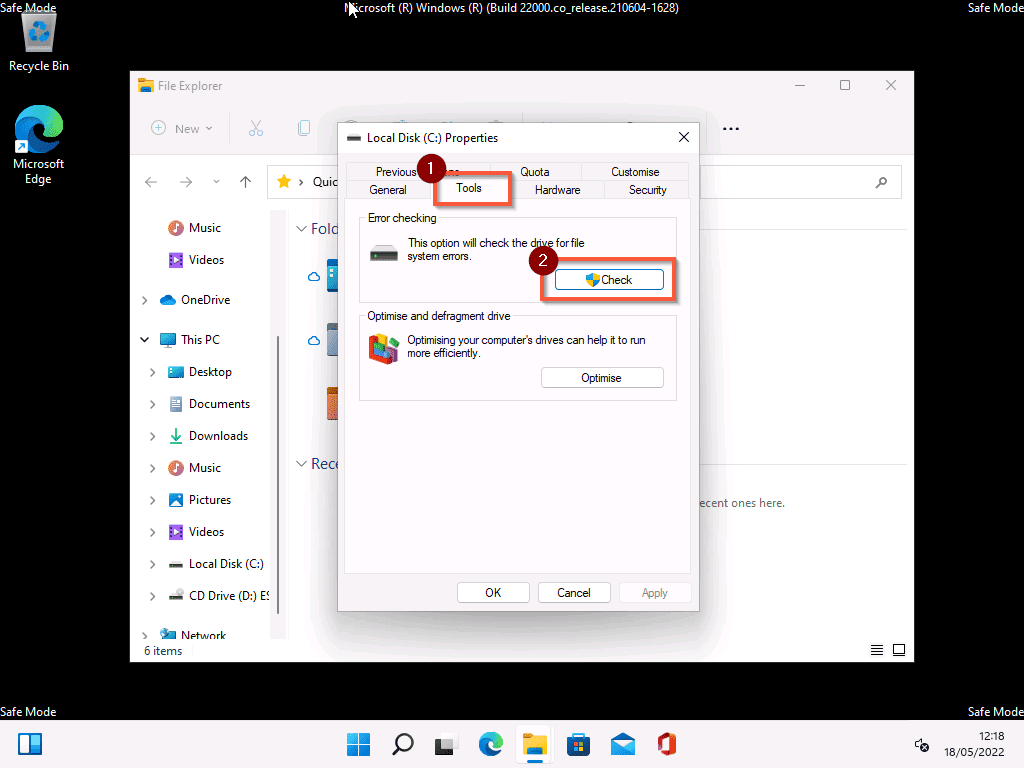 How to Fix “Scanning and Repairing Drive” Error in Windows 11 - Itechguides