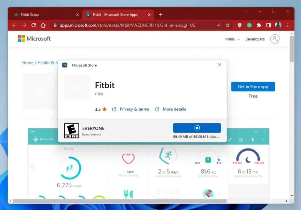 How to Install the Fitbit App for Windows 11 - Itechguides