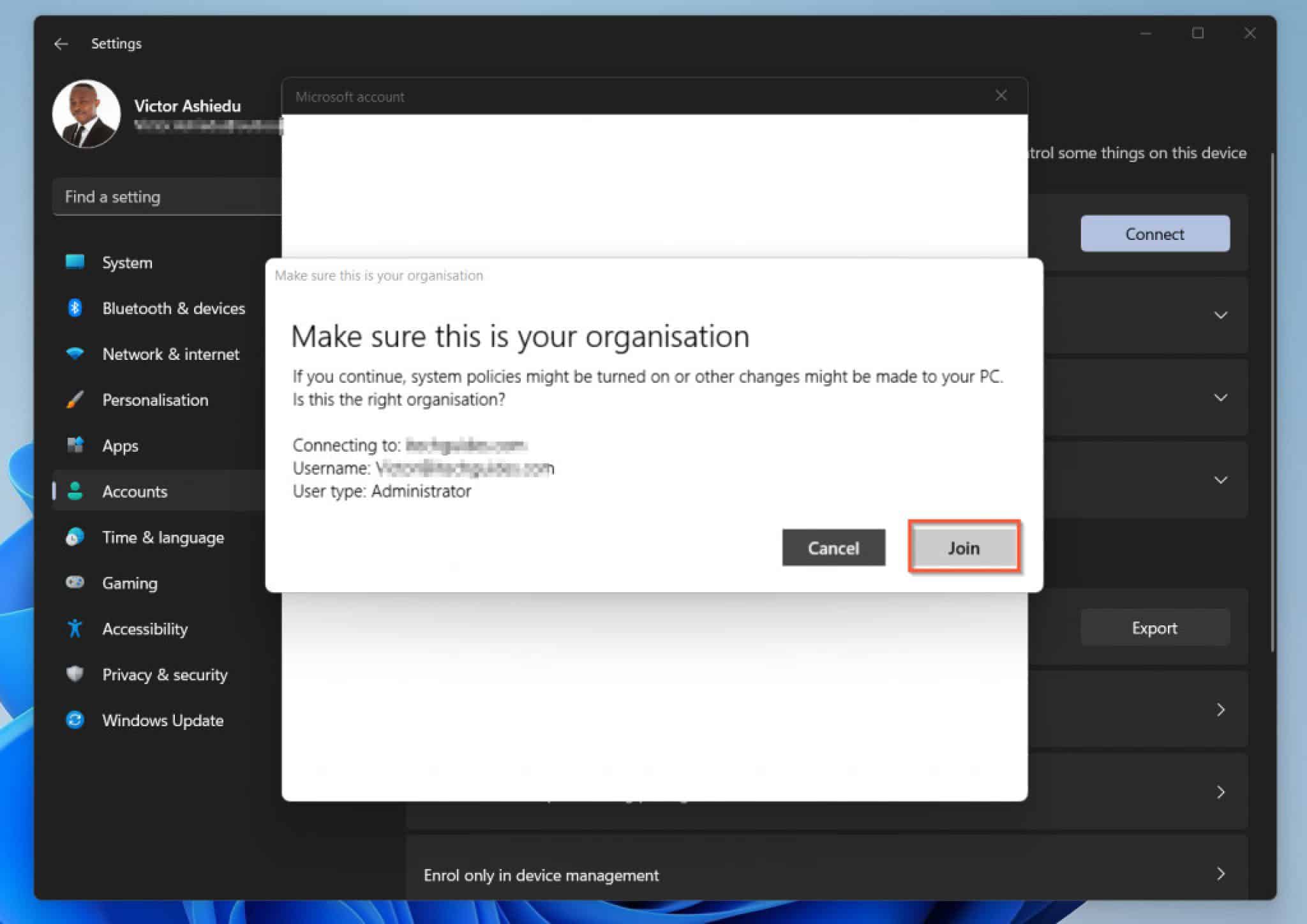 How to Join Windows 11 to Azure Active Directory