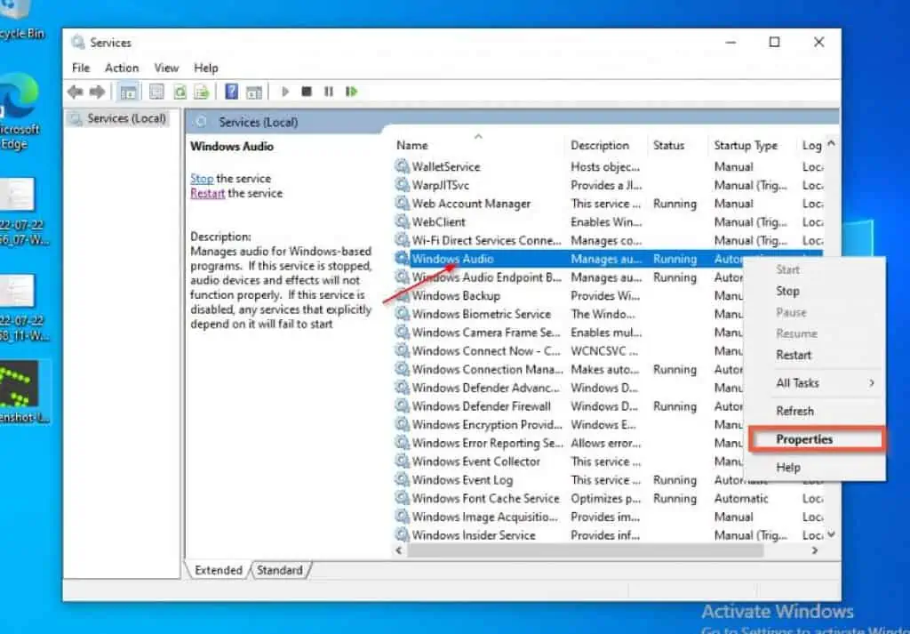 How to Fix the "Audio Service Not Running" Error in Windows 10 - Itechguides