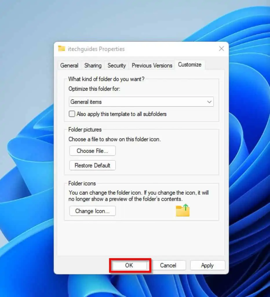 How to Change Icons on Windows 11 - Itechguides