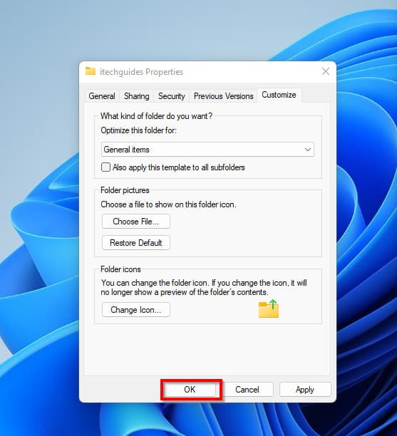 How to Change Icons on Windows 11 - Itechguides