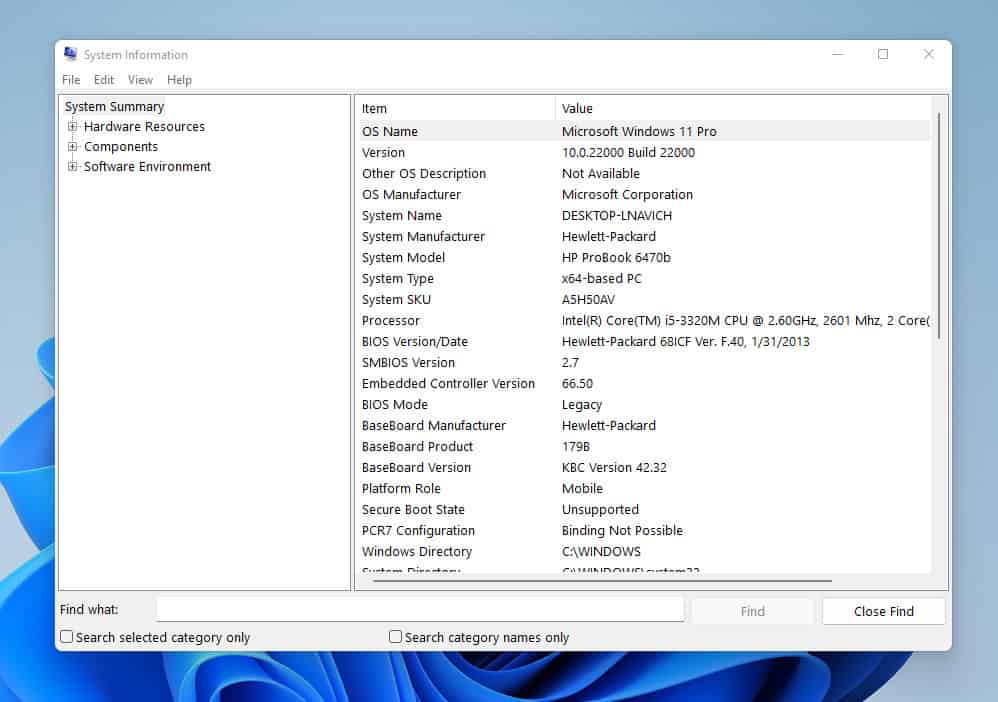 How to Find Computer Specs in Windows 11 - Itechguides