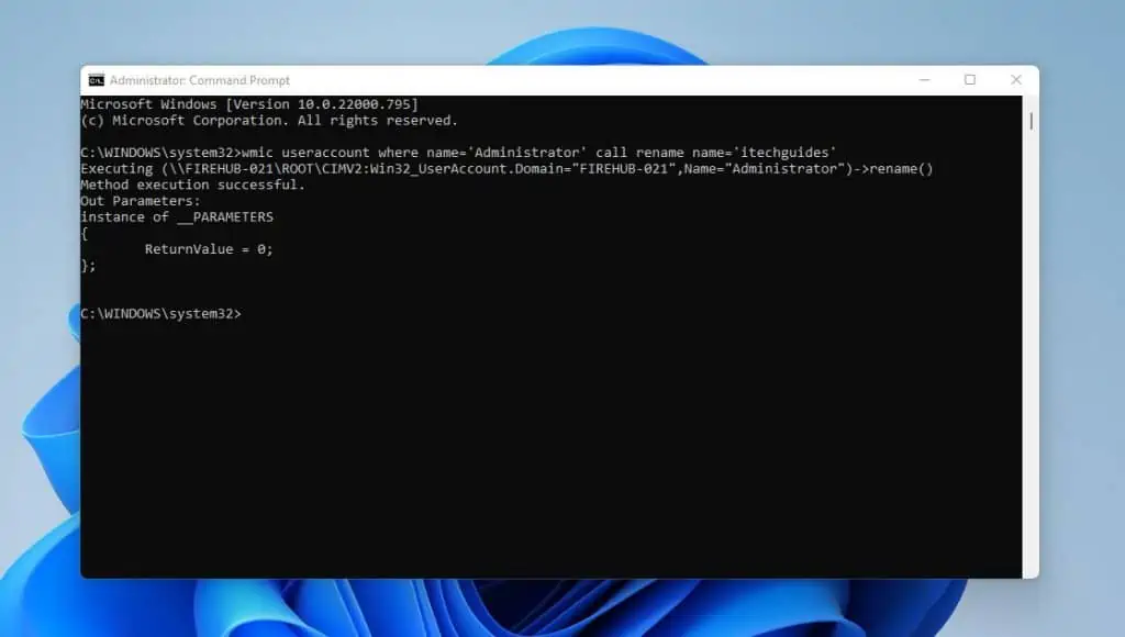 How to Change Administrator Name in Windows 11 - Itechguides