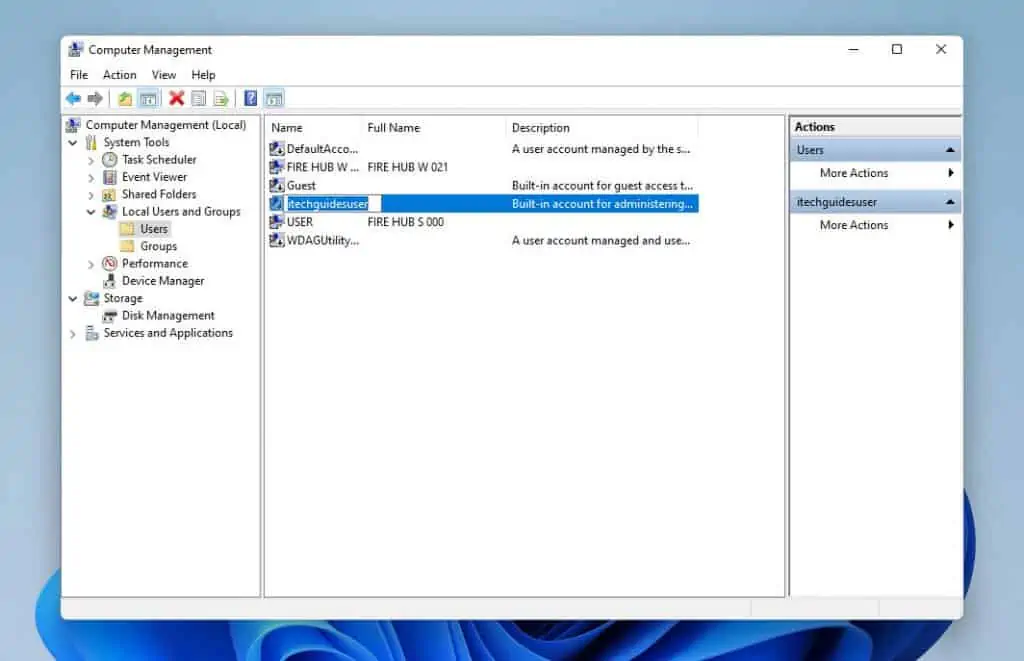 How to Change Administrator Name in Windows 11 - Itechguides