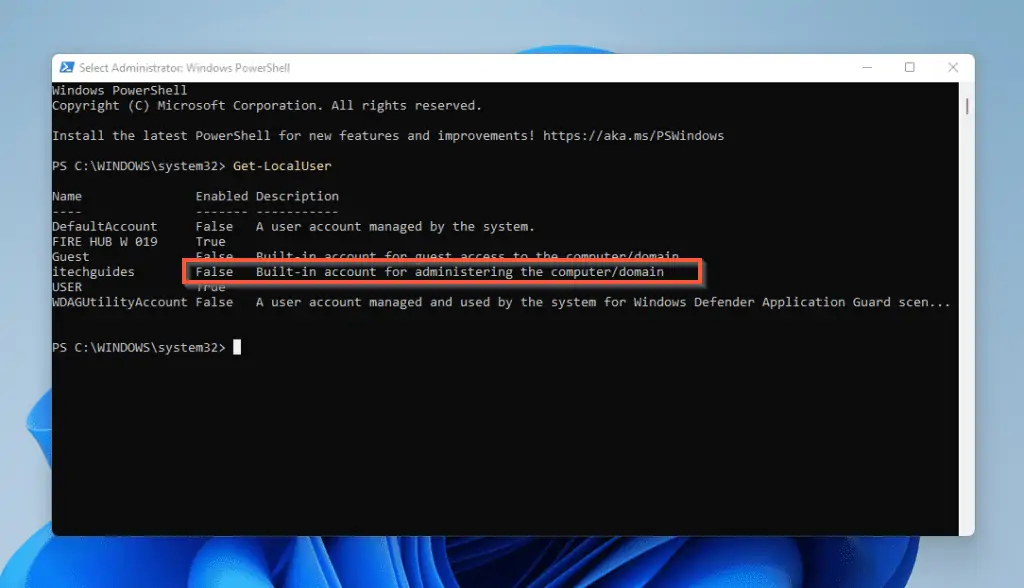 How to Change Administrator Name in Windows 11 - Itechguides