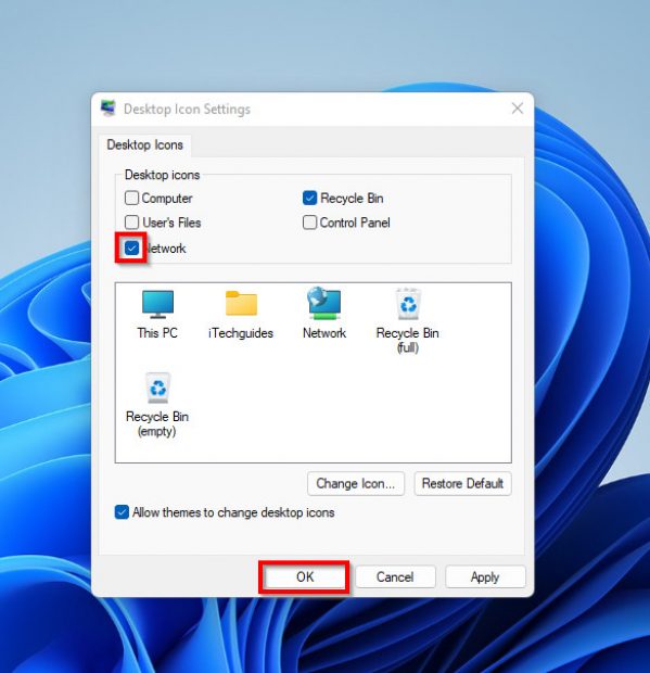 How To Change Icons On Windows 11 - Itechguides.com