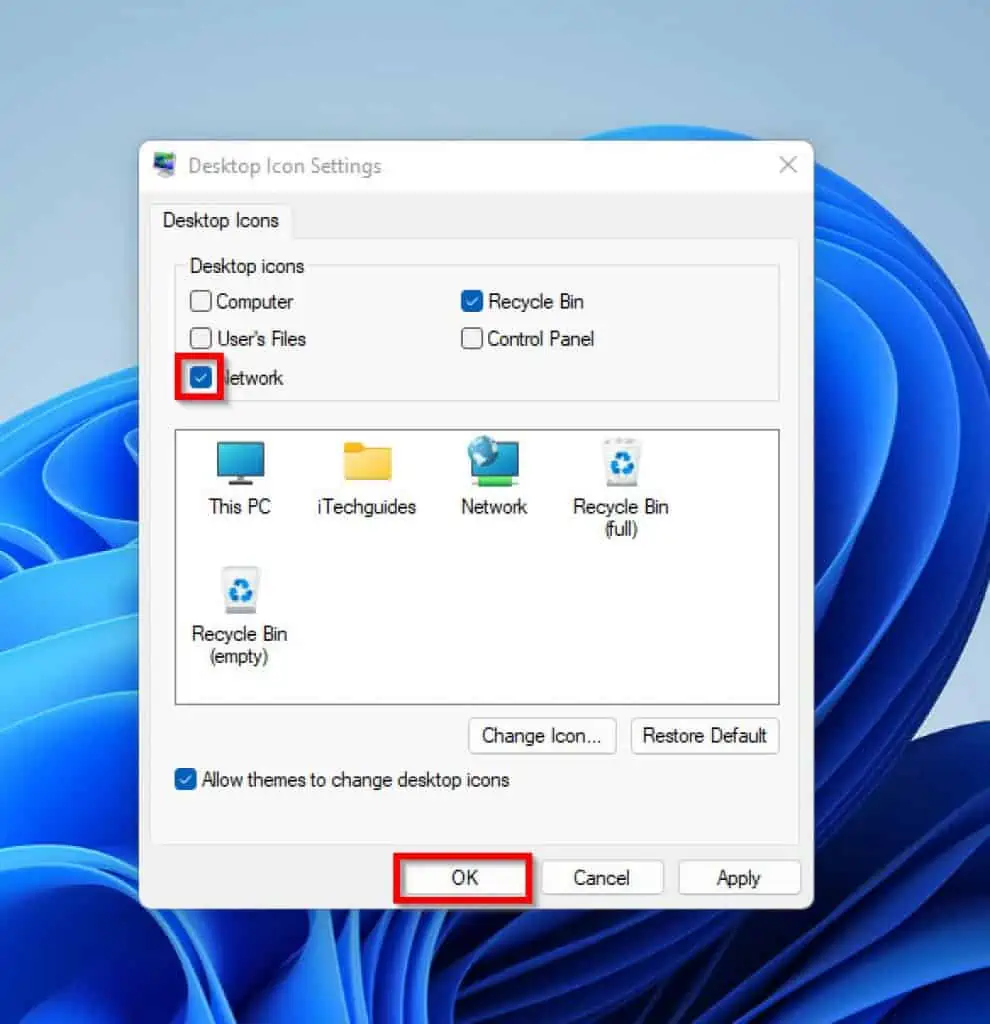 How to Change Icons on Windows 11 - Itechguides