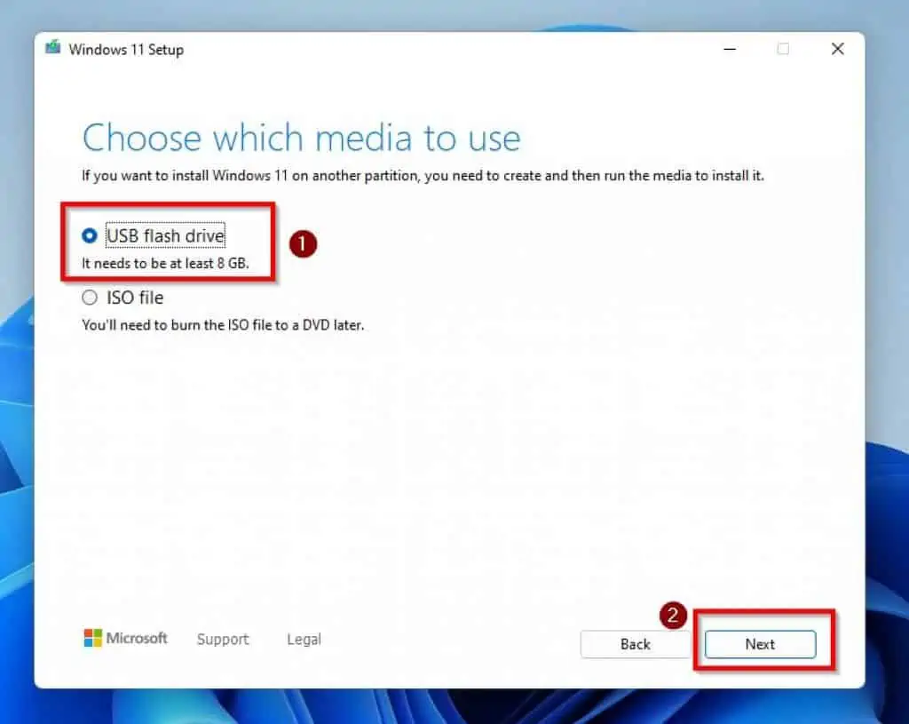 How to Create Windows 11 Installation Media - Itechguides How to Create Windows 11 Installation Media - Itechguides