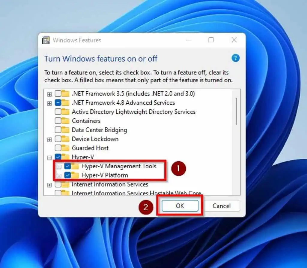 How to Enable Hyper-V in Windows 11 - Itechguides