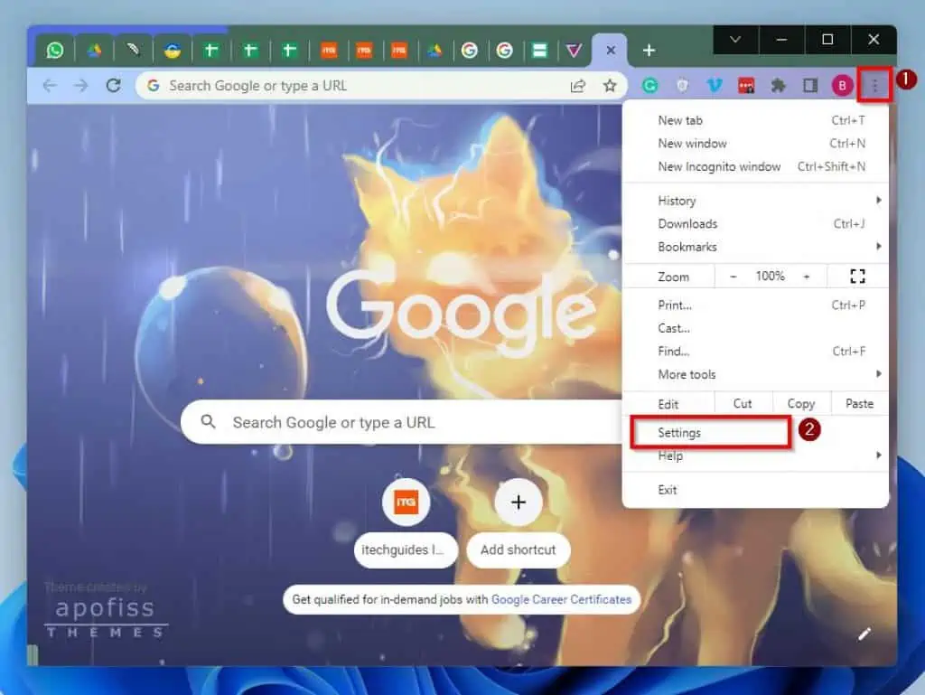 How to Set Chrome as Default Browser in Windows 11 - Itechguides