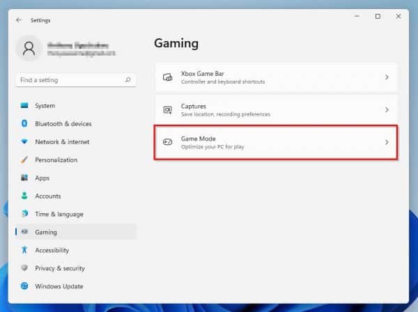 Windows 11 Game Mode - How to Enable and Disable it