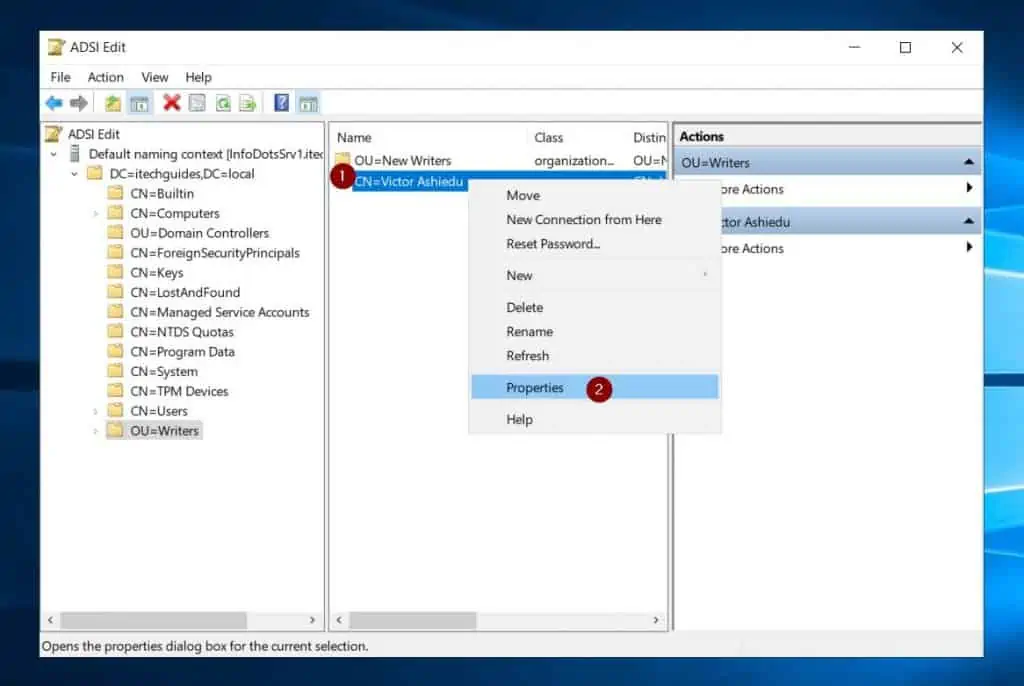 Distinguished Name in Active Directory Explained - Itechguides Distinguished Name in Active Directory Explained - Itechguides