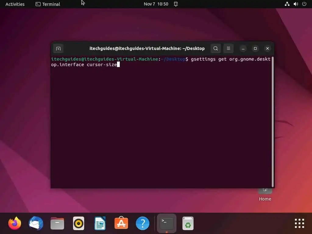 How to Make Cursor Bigger in Ubuntu - Itechguides