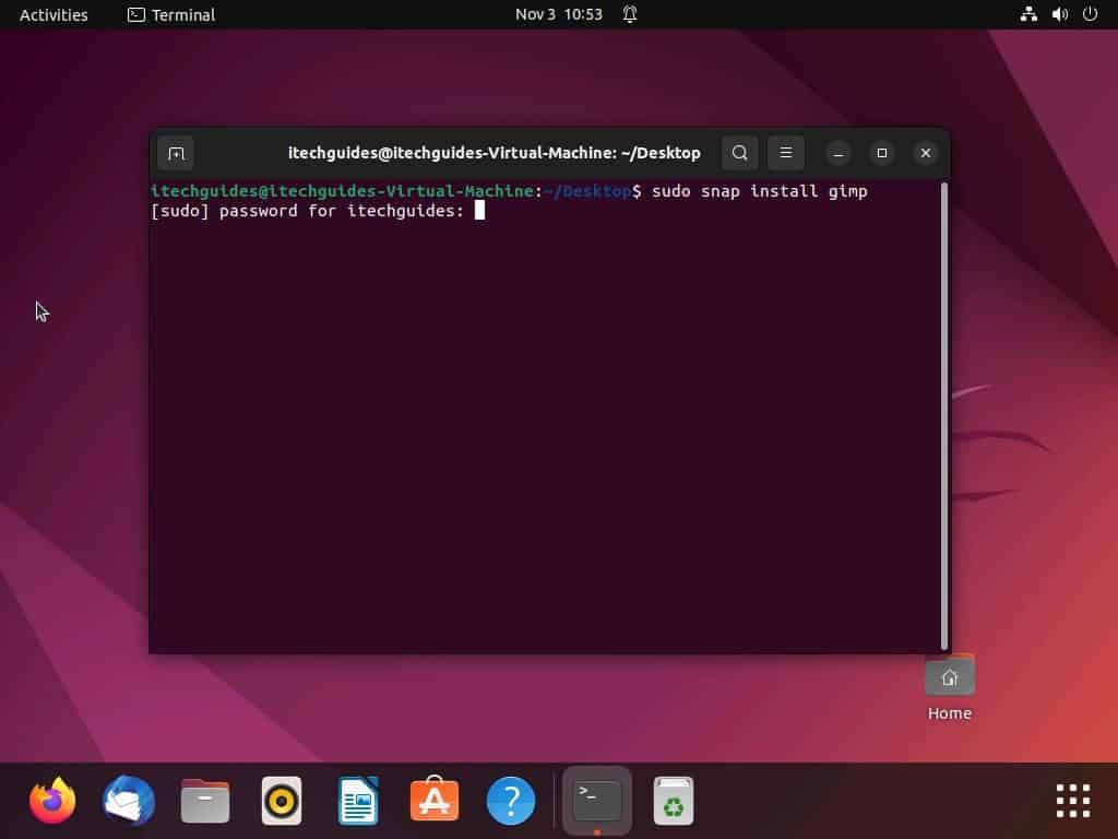 How To Start GIMP On Linux - Itechguides.com