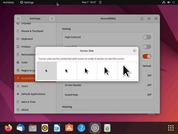 How to Make Cursor Bigger in Ubuntu - Itechguides.com