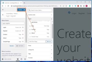 How to Add Pages to Menu in WordPress - Itechguides