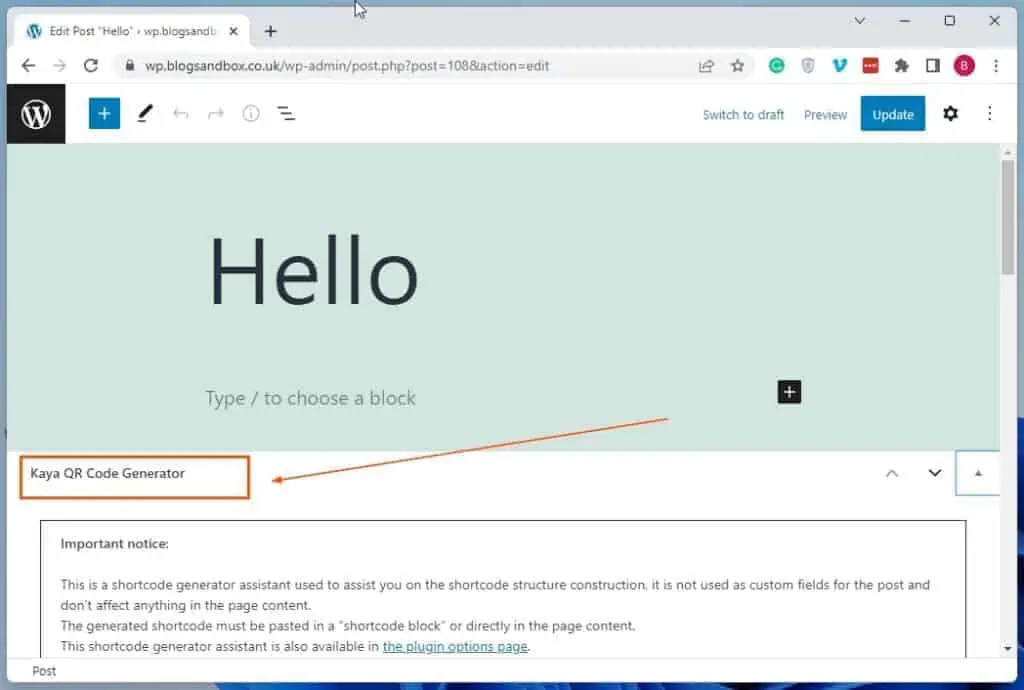 How to Add a QR Code in WordPress - Itechguides