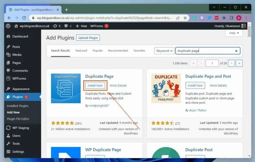 How to Duplicate a Page in WordPress - Itechguides