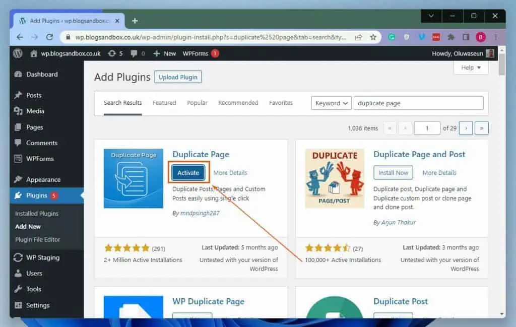 How to Duplicate a Page in WordPress - Itechguides