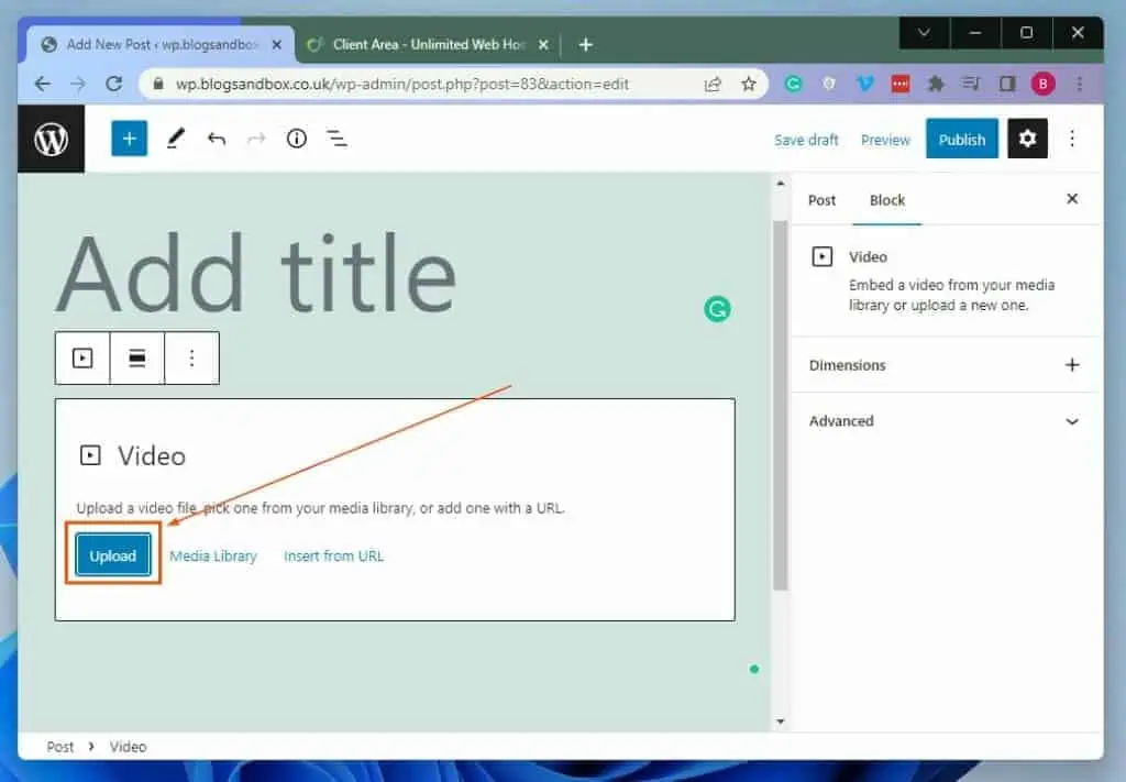 How to Embed a Video on WordPress - Itechguides