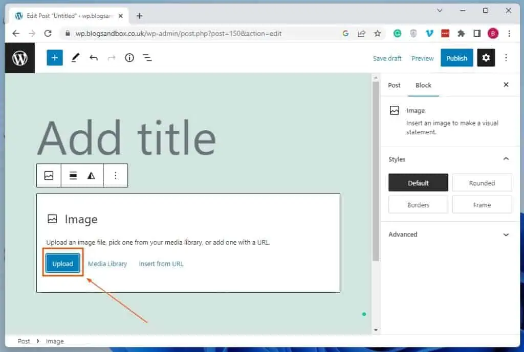 How to Add a Hyperlink to a JPEG Image in WordPress - Itechguides