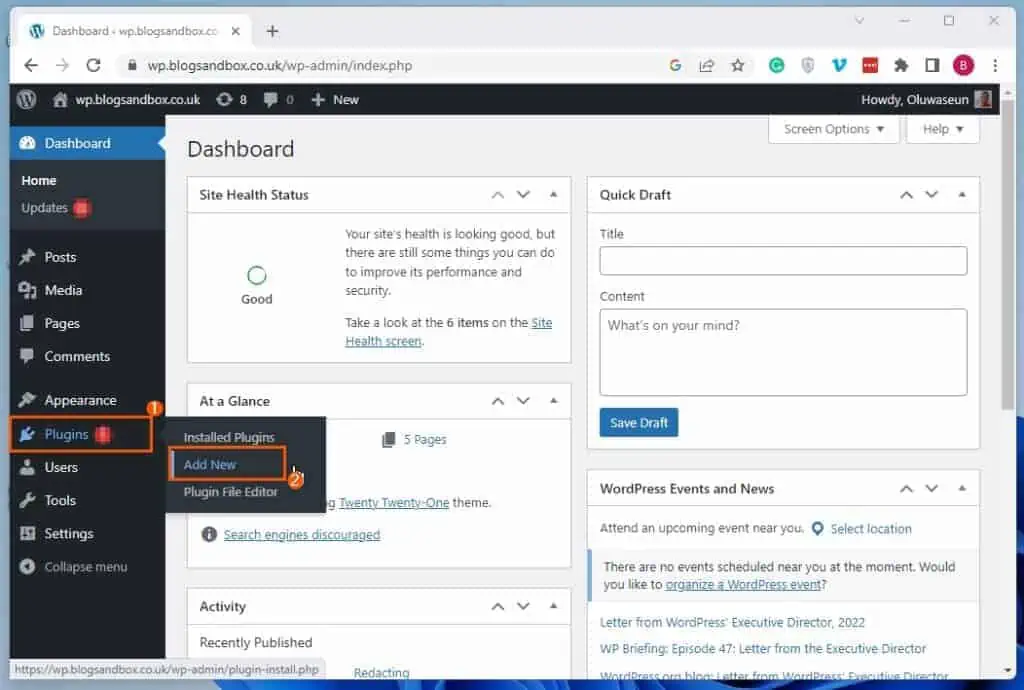 How to Add a Hyperlink to a JPEG Image in WordPress - Itechguides